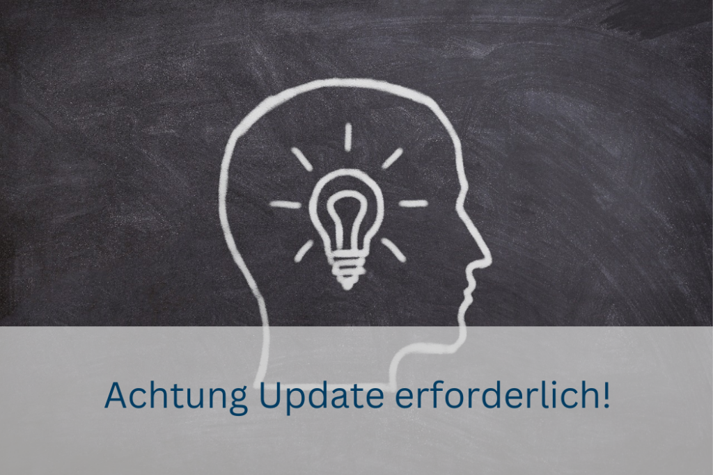 Achtung Update erforderlich! - ZOBA Service & IT GmbH
